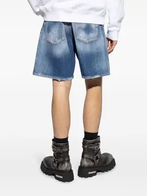 Dsquared2 Distressed Denim Shorts