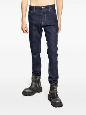 Dsquared2 Panelled Slim-cut Jeans