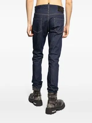 Dsquared2 Panelled Slim-cut Jeans