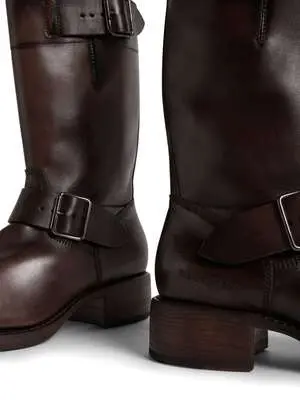 Dsquared2 Harley Leather Boots