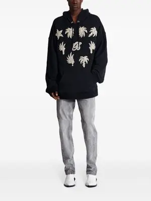Balmain Crystal-embellished Hoodie