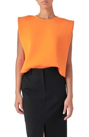 GREY LAB Soft Basic Top - Orange