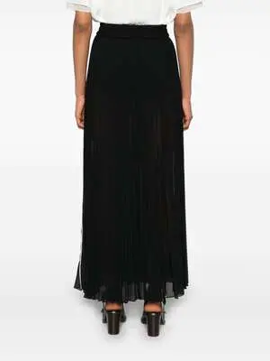 PETER DO Sheer Pleated Maxi Skirt