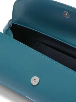 JIL SANDER Small Cannolo Shoulder Bag - Blue
