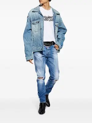 Dsquared2 Cool Guy Distressed Straight Jeans