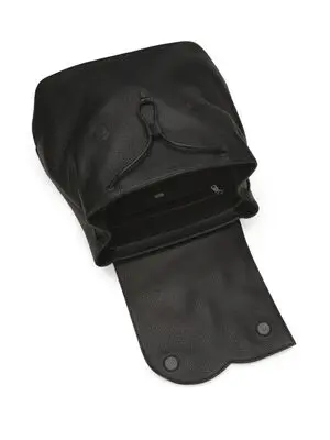 Dolce & Gabbana Logo-embossed Leather Backpack