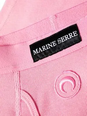 MARINE SERRE Crescent Moon-embroidered Boxers