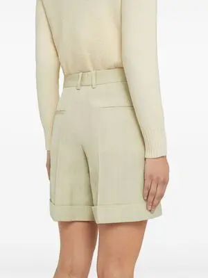 JIL SANDER Creased Tailored Shorts