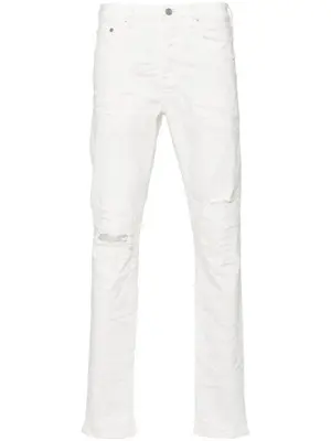 PURPLE BRAND Distressed Skinny Jeans