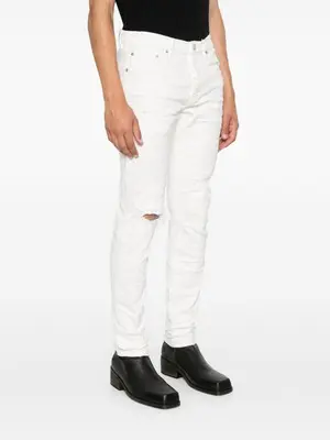 PURPLE BRAND Distressed Skinny Jeans