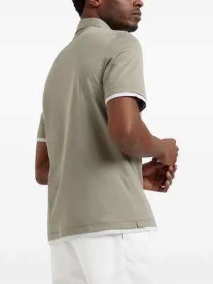Brunello Cucinelli Polo-collar Cotton Polo Shirt