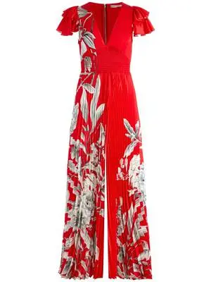 Alice + Olivia Bennet Wide-leg Jumpsuit