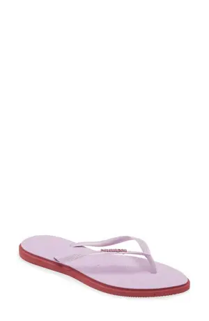 Havaianas Slim Pointed Toe Flip Flop - Amaranth