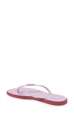 Havaianas Slim Pointed Toe Flip Flop - Amaranth