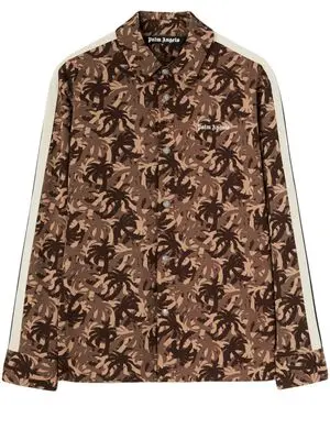 Palm Angels Palms Camouflage-pattern Shirt