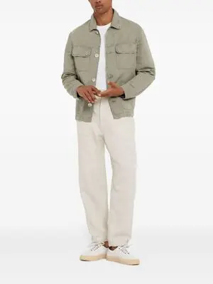 Brunello Cucinelli Spread-collar Button-up Shirt Jacket