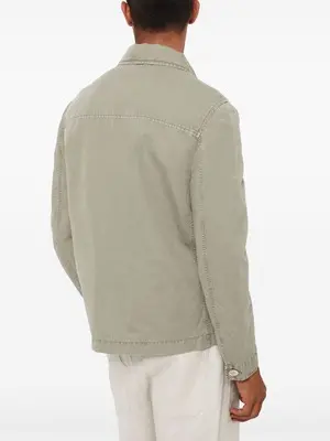 Brunello Cucinelli Spread-collar Button-up Shirt Jacket