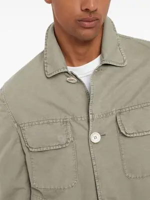 Brunello Cucinelli Spread-collar Button-up Shirt Jacket