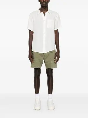 Ralph Lauren Raw-cut Herringbone Cargo Shorts