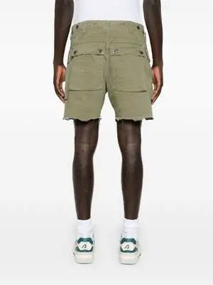 Ralph Lauren Raw-cut Herringbone Cargo Shorts