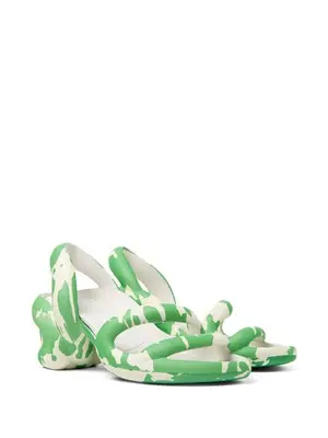 Camper Kobarah Slingback Sandals - Green