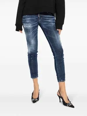 Dsquared2 Logo-patch Jeans