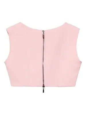 Maticevski Cap-sleeve Cropped Top