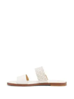 Michael Kors Vera Leather Sandals - Neutrals
