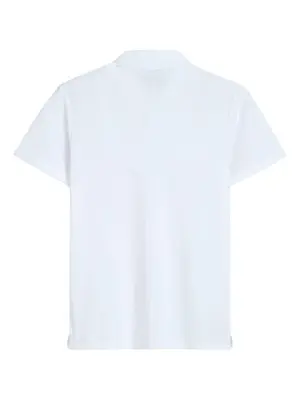 Vilebrequin Embroidered-turtle Polo Shirt - White