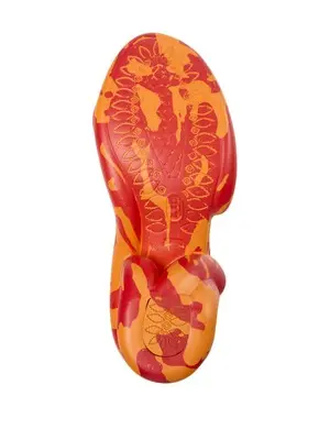 Camper Kobarah Heeled Slingback Sandals - Orange
