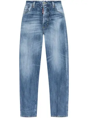 Dsquared2 Logo Patch Jeans