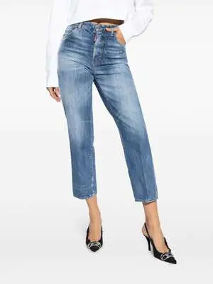 Dsquared2 Logo Patch Jeans