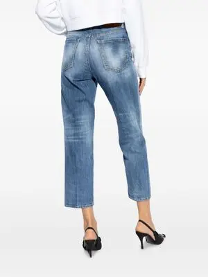 Dsquared2 Logo Patch Jeans