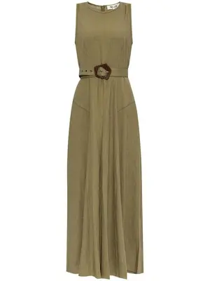 Diane Von Furstenberg Elliot Belted Midi Dress