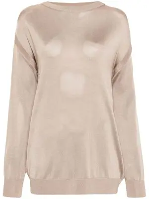 SA SU PHI Long-sleeves Cut-out Jumper