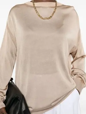 SA SU PHI Long-sleeves Cut-out Jumper