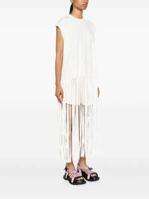 Sunnei Sleeveless Long-fringed Top