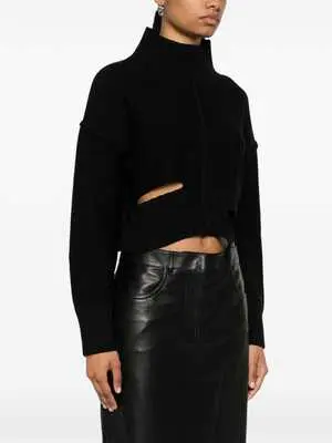 MAISON MARGIELA Cut-out Jumper - Black