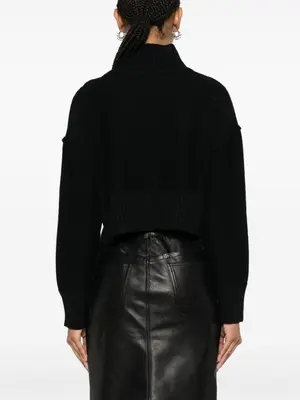 MAISON MARGIELA Cut-out Jumper - Black