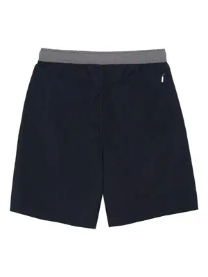 Maison Kitsuné Colour-block Track Shorts