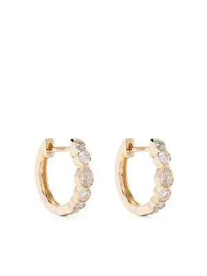 ANITA KO 18k Yellow Beverly Diamond Earrings - Gold