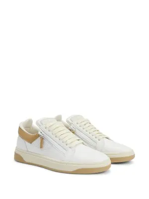 GIUSEPPE ZANOTTI Double-zip Low-top Sneakers