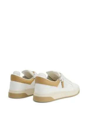 GIUSEPPE ZANOTTI Double-zip Low-top Sneakers