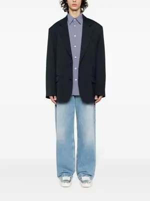 Acne Studios Mid-rise Wide-leg Jeans - Blue