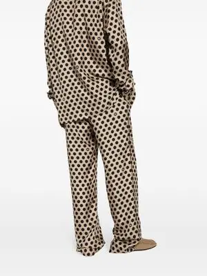 Dolce & Gabbana Polka Dot-print Trousers