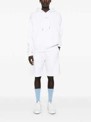 Off-White Arrow Cotton Jersey Shorts