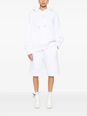 Off-White Arrow Cotton Jersey Shorts