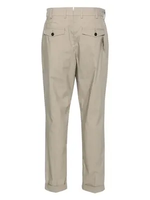 PT TORINO Mid-rise Chino Trousers - Neutrals