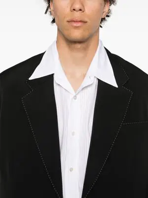 Acne Studios Contrast-stitching Blazer