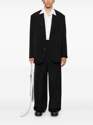 Acne Studios Contrast-stitching Tailored Trousers